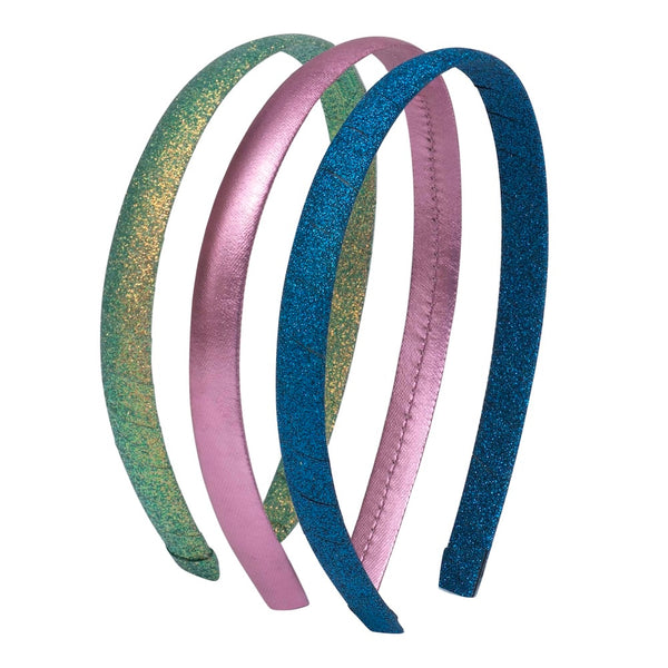 Iridescent Medium Alice Bands Mimi & Lula