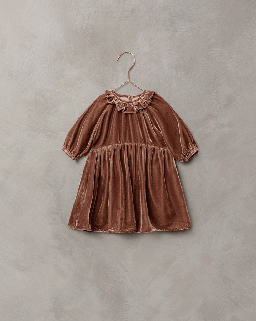 Adeline Dress Wine Noralee
