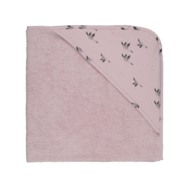 Colette Bath Cape Goose Lilac Rose in April